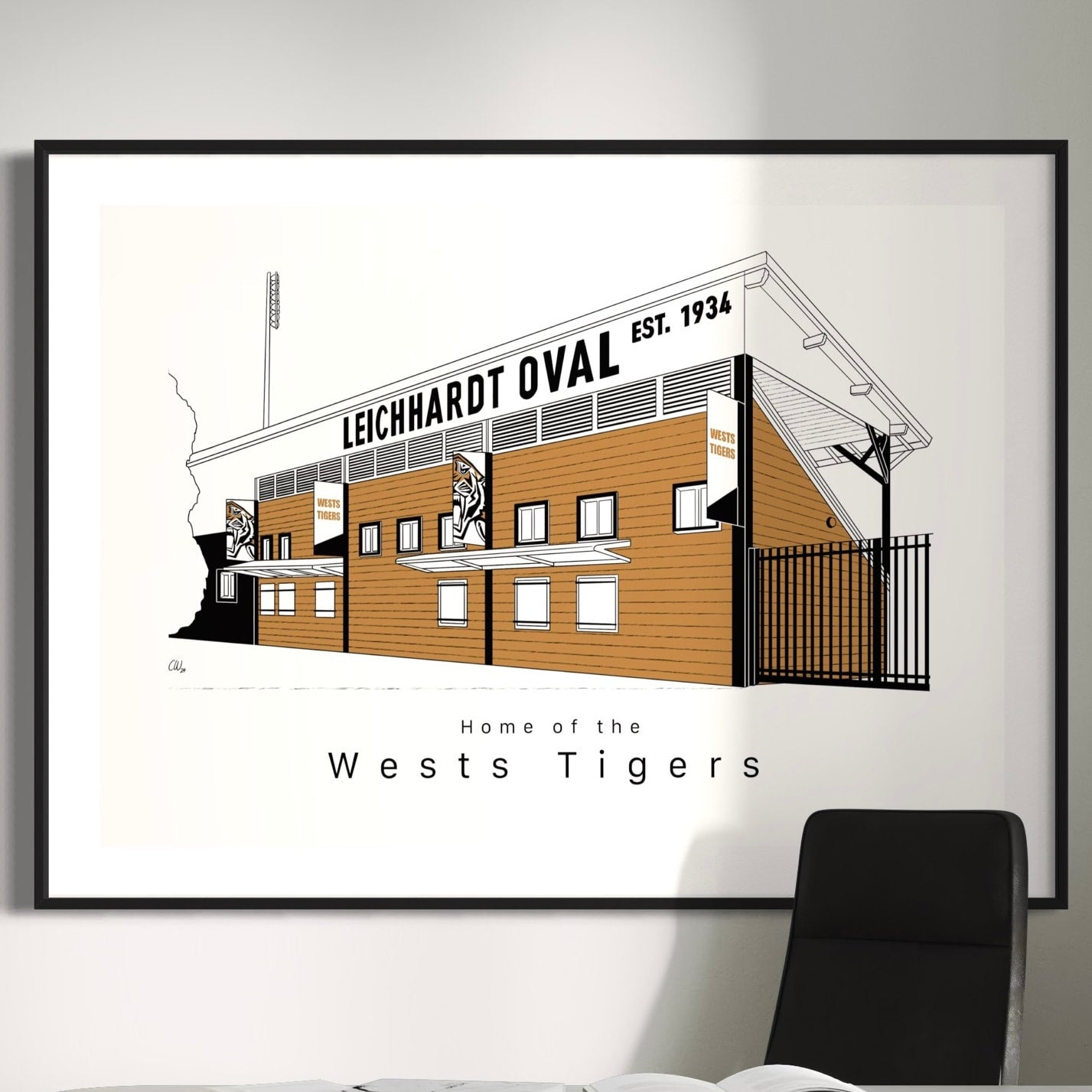 Rugby League Series | Chanelle Wooldridge Art