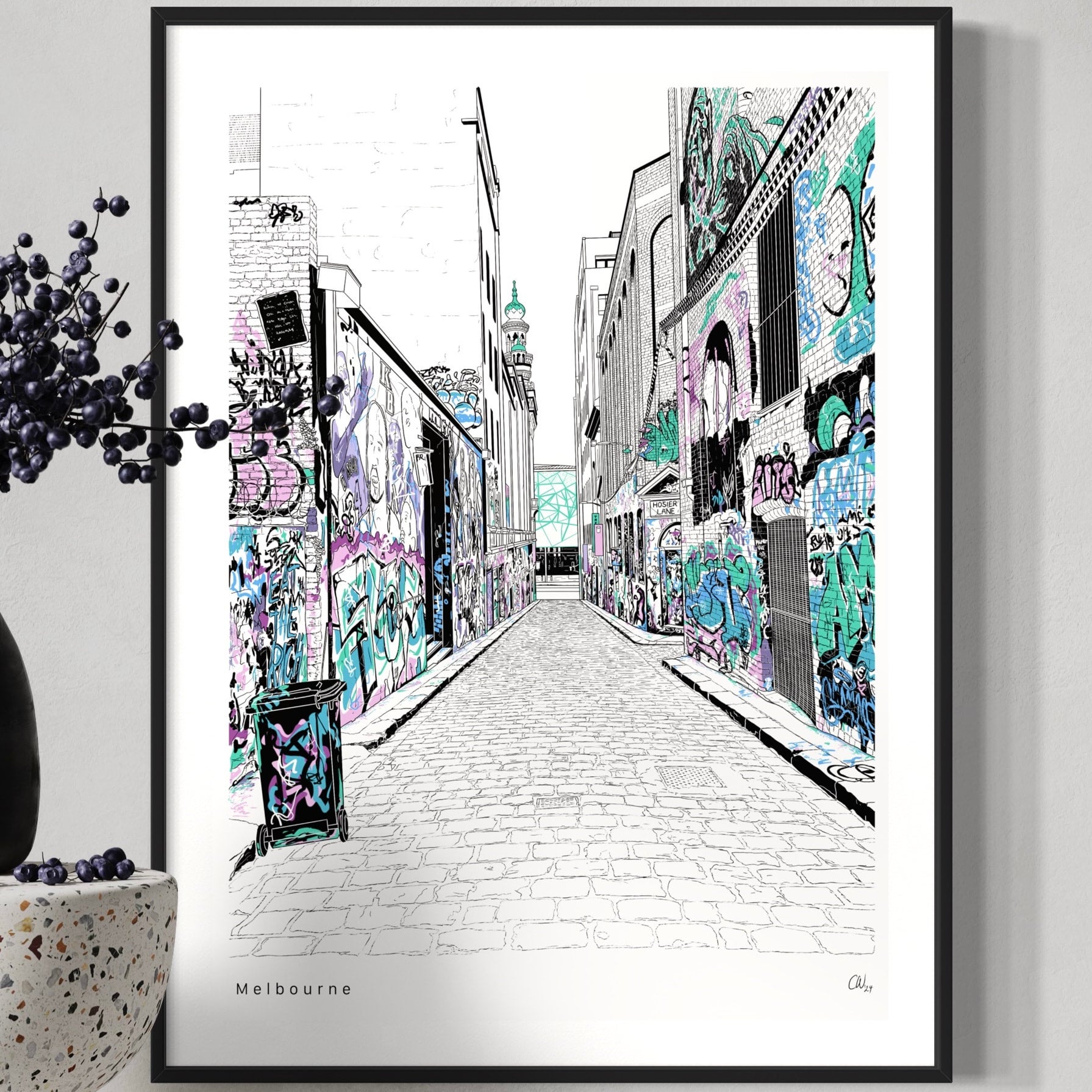 Melbourne Series Print | Chanelle Wooldridge Art