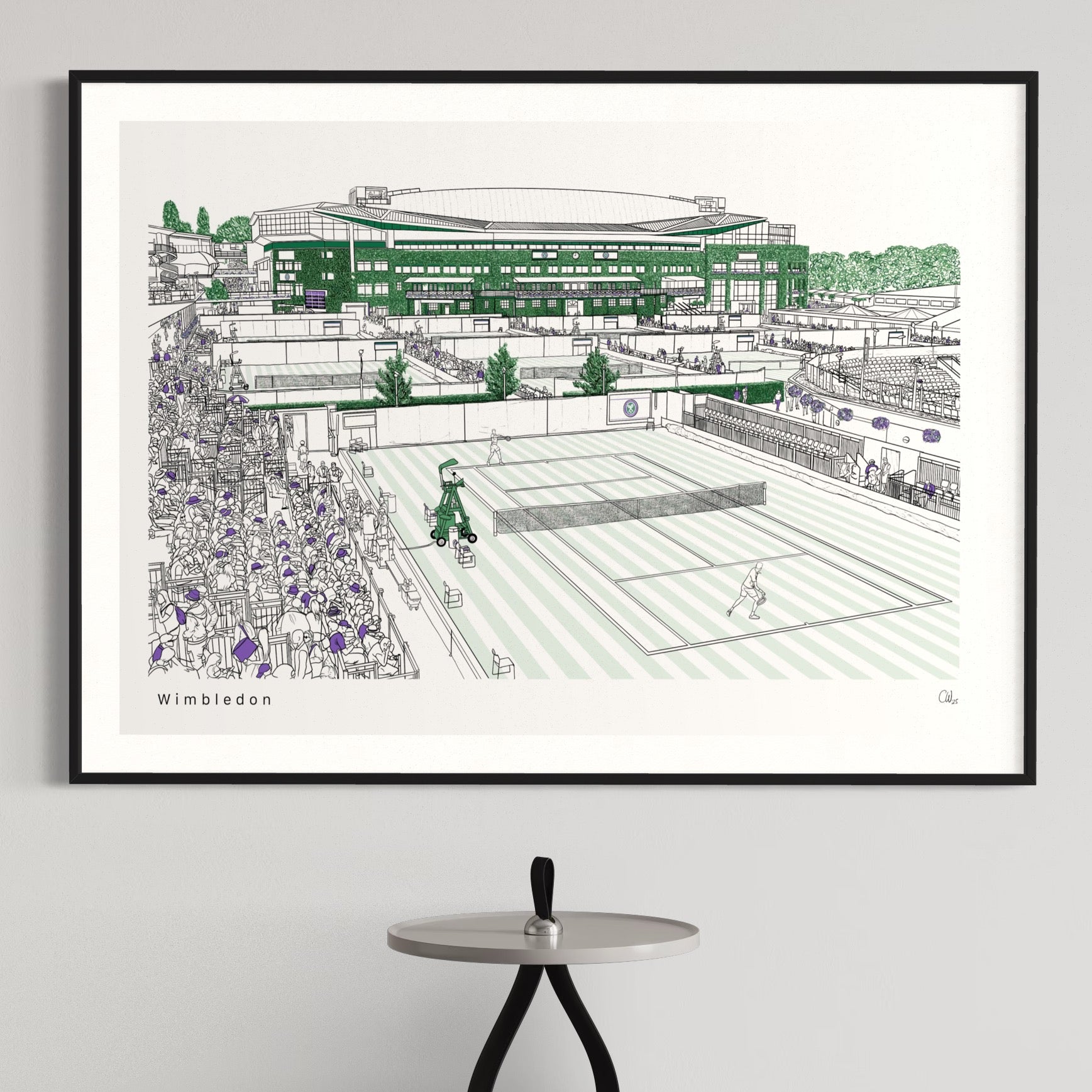 Tennis Series | Chanelle Wooldridge Art