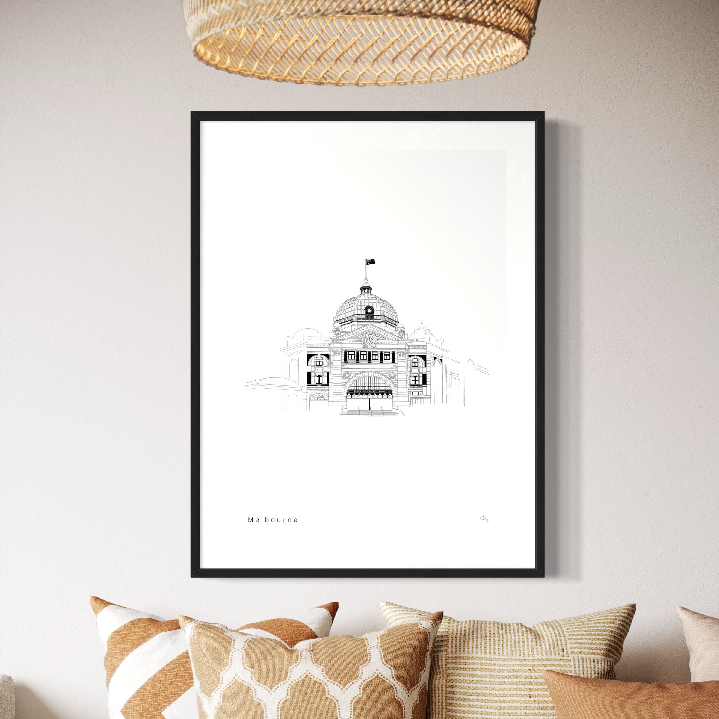 Melbourne Series Print | Chanelle Wooldridge Art