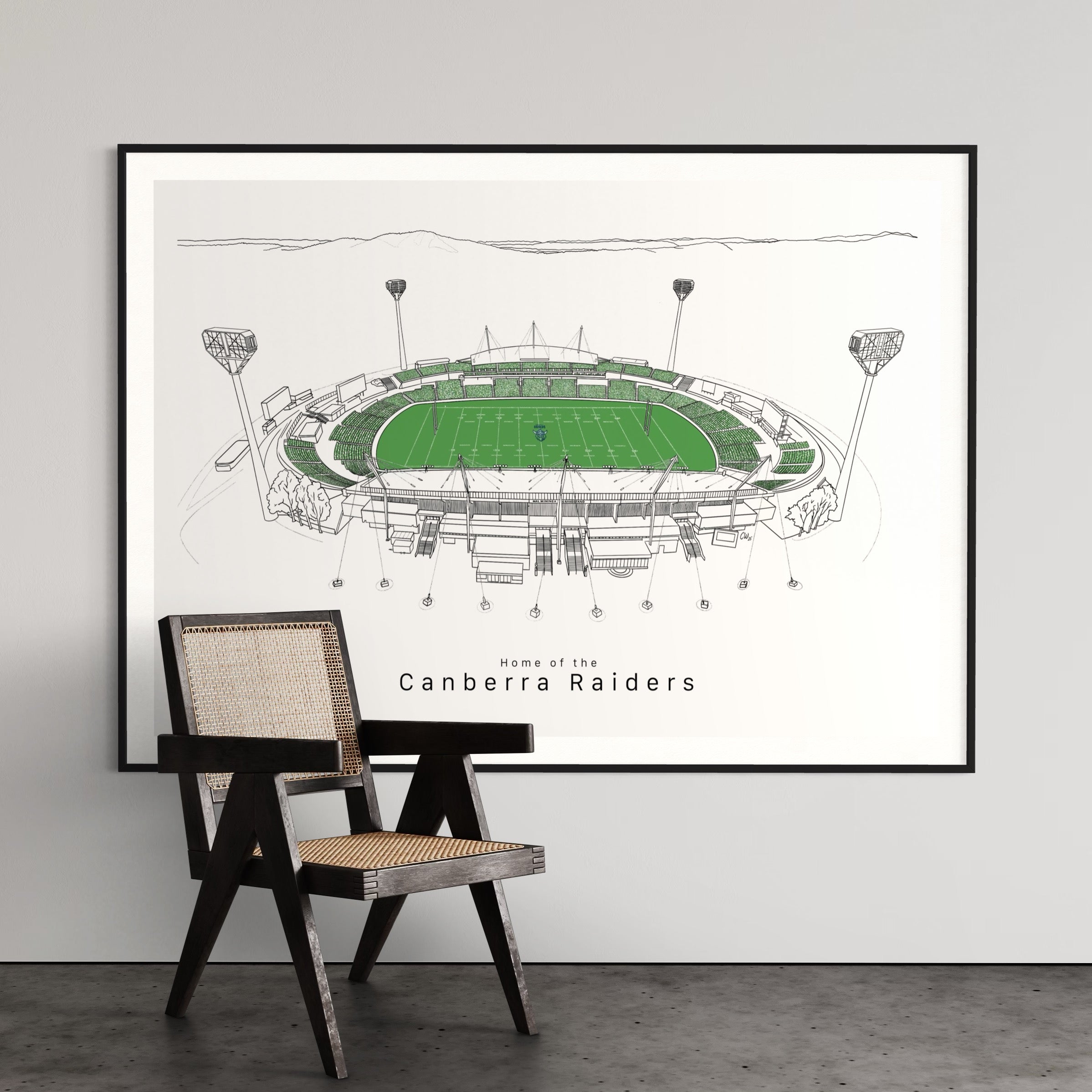 Rugby League Series | Chanelle Wooldridge Art